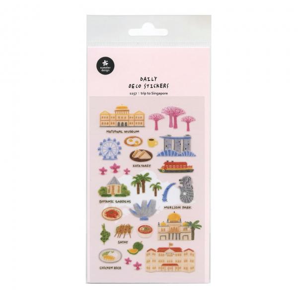 お洒落で可愛いをコンセプトにした韓国のブランド「Sua+elier」(スワテリエ)シリーズです。シンプルな色使いが可愛いステッカーで目印やアクセントになります。お手紙に貼ったり、手帳の目印にしたり、色々な使い方をお楽しみいただけます。あなた...