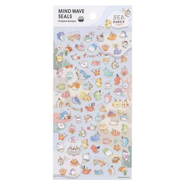 マインドウェイブの新キャラクター達のミニサイズシールです。アニマルやオバケ、ゴロゴロする人など、お気に入りのイラストを見つけてください。: 600000024395: 200000004566: