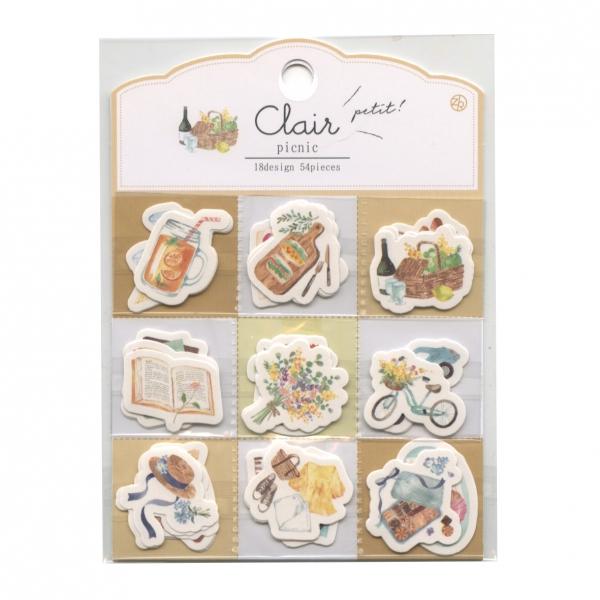 小さくてかわいいプチタイプのシールです。様々なデザインのシールが入っているので、手帳やノート、贈り物などに楽しく貼って使えます。18柄各3枚、計54枚入: 600000024616: 200000004695: