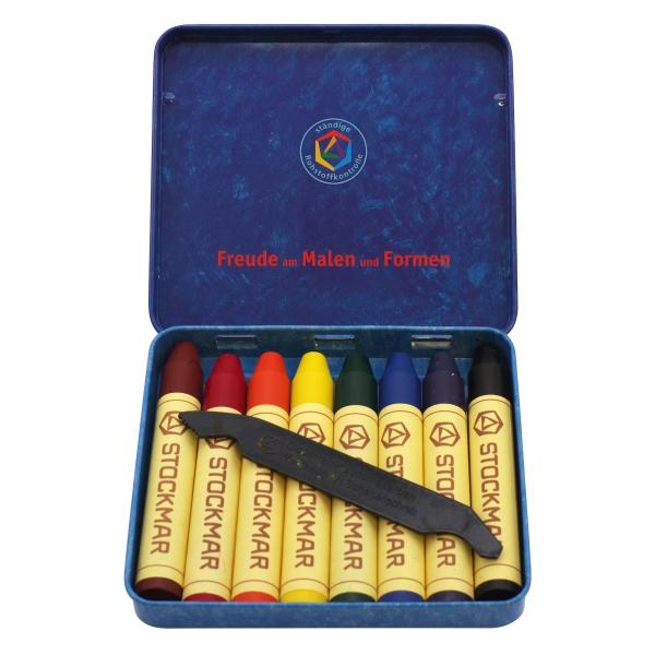 スティックタイプのみつろうクレヨンです。高い透明感と美しい発色が特徴で、何色もの重ね塗りから微妙な深みのある中間色を作り出すことができます。重ね塗りをしてもべたべたしたり、色が濁ることがありません。重ね塗りした表面を削って下の色を浮き上がら...