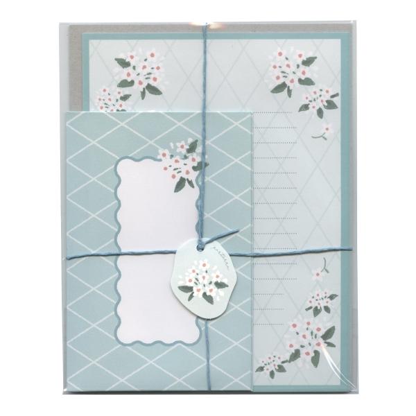 きれいな春の花柄のレターセットです。パルテールはフランス語で花壇という意味。「お気に入りの花で花壇を飾るように、お好みのアイテムで新しい春を始めよう」というコンセプトです。封筒3枚入り 縦98ミリ×横148ミリ便箋6枚入り 縦190ミリ×横...