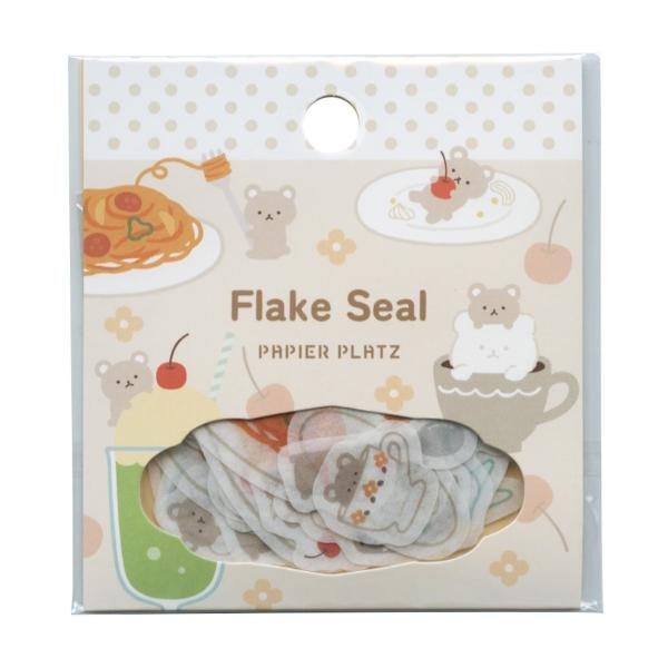 パピアプラッツオリジナルデザインのフレークシールです。手帳やノートのデコなどにおすすめです。・内容:9デザイン×6枚(計54枚)入・マステ素材: 600000025093: