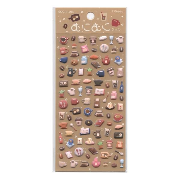 思わず触りたくなる、小さくて丸いフォルムがかわいらしいシールです。ウレタン素材でぷっくりと立体的になっています。: 600000025229: 200000004921: