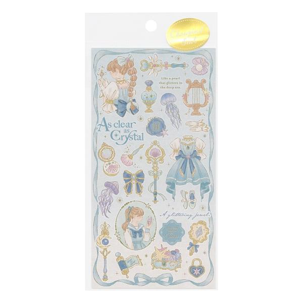 Choupinet(シュピネ)とはフランス語で「かわいいあなた」という意味。あなたが可愛くあり続けるために日常がより素敵になるように願いを込めたシリーズのシールです。懐かしい乙女心をくすぐる「魔法少女」をテーマにしたデザインとなっています。...