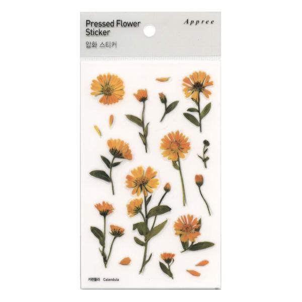 花や葉の原型を保ちながら水分を除去する押し花の現画像がシールになりました。まるで本物のように細部までこだわってデザインされています。PET素材なので防水性・耐久性が高いです。日記やカード、手紙やノート、スマホケースなどデコレーションするのに...