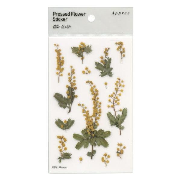 花や葉の原型を保ちながら水分を除去する押し花の現画像がシールになりました。まるで本物のように細部までこだわってデザインされています。PET素材なので防水性・耐久性が高いです。日記やカード、手紙やノート、スマホケースなどデコレーションするのに...