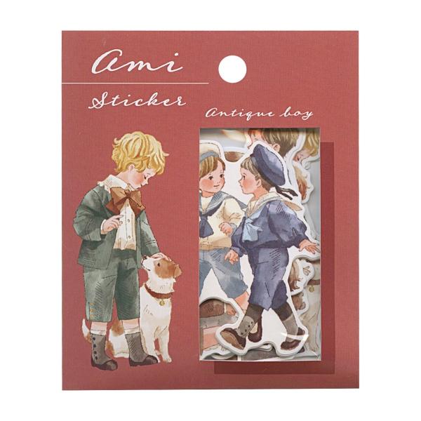 お洒落なデコレーションに欠かせないピースが集まった人気のフレークシールのシリーズ、Amie sticker/アミステッカーに3種類の新柄、男の子バージョンが追加されました。今回もデコがさらに楽しくなるデザインが揃っています。どのテイストの男...