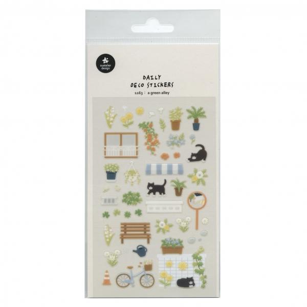 お洒落で可愛いをコンセプトにした韓国のブランド「Sua+elier」(スワテリエ)シリーズのシートシールです。シンプルな色使いが可愛いステッカーで目印やアクセントになります。手紙に貼ったり、手帳のデコレーションなど色々な使い方をお楽しみいた...