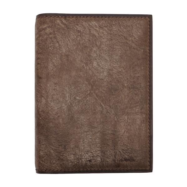 イタリアLa Perla Azzurra社が製造する革「アラスカ」を使用したシステム手帳です。ロウ引き加工した銀面が特徴で、最初はワックスが表面にあることで白みがかった色合いとなっています。使い込むことで摩耗により蝋が革の中に浸透してゆき、...