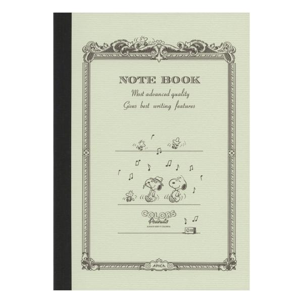 カラフルな表紙が人気のアピカブランドのロングセラーノートの「PEANUTS」デザインシリーズです。スヌーピーのきょうだいたちの持ち味や個性を特殊紙の風合いとカラーで表現しています。罫線:7mm罫×25行枚数:30枚本文用紙:王子製紙特抄中性...