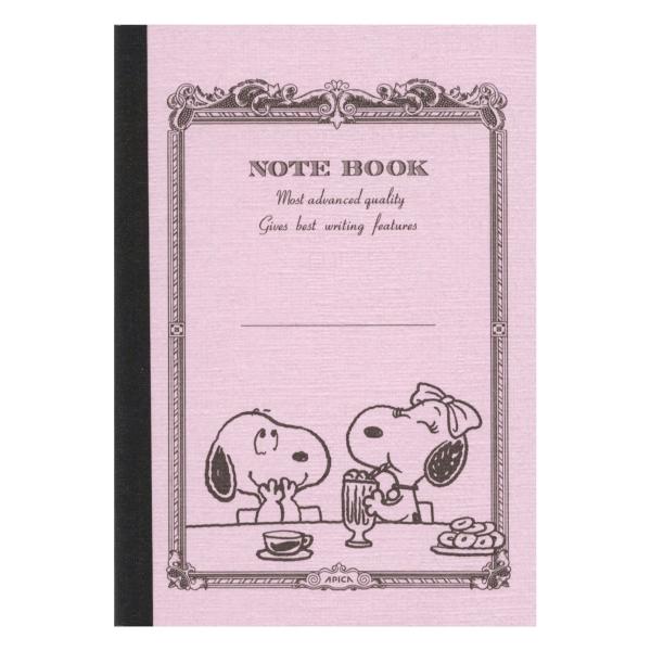 カラフルな表紙が人気のアピカブランドのロングセラーノートの「PEANUTS」デザインシリーズです。スヌーピーのきょうだいたちの持ち味や個性を特殊紙の風合いとカラーで表現しています。罫線:6mm罫×13行枚数:30枚本文用紙:王子製紙特抄中性...