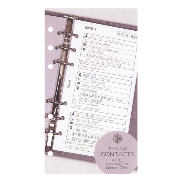 アドレス帳 30枚入り。シンプルバージョンと住所ありバージョンがそれぞれ15枚ずつ入っています。: 300000008135: 200000005387: