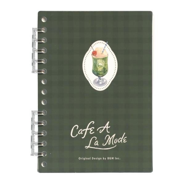 シール交換やシール・マステの保管に便利なシール帳です。フレークシール、マステなどの薄い素材に最適。厚口両面剥離紙24枚48ページ仕様。バインダーリング式のシール帳なのでカスタマイズも自由に楽しめます。※立体シールなど厚みのあるシールは貼り付...