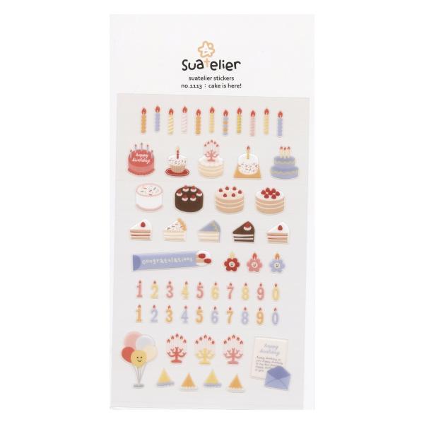 お洒落で可愛いをコンセプトにした韓国のブランド「Sua+elier」(スワテリエ)のシール。シンプルな色使いが可愛いステッカーで、目印やアクセントになります。あなたのアイデア次第で使い方いろいろ。お手紙に貼ったり、手帳の目印にしたり、色々な...