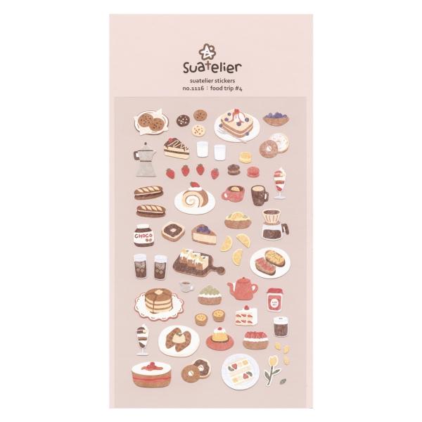 お洒落で可愛いをコンセプトにした韓国のブランド「Sua+elier」(スワテリエ)のシール。シンプルな色使いが可愛いステッカーで、目印やアクセントになります。あなたのアイデア次第で使い方いろいろ。お手紙に貼ったり、手帳の目印にしたり、色々な...