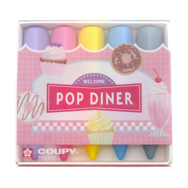 クーピーならではのなめらかな書き心地が特徴の、ラインマーカーなクーピーです。ふんわりと色付けができてインキ切れの心配がいりません。カラフルでポップ、気持ちが高まるお気に入りのレストランの色合いのセットです。5色セットラベンダー、ピンク、イエ...