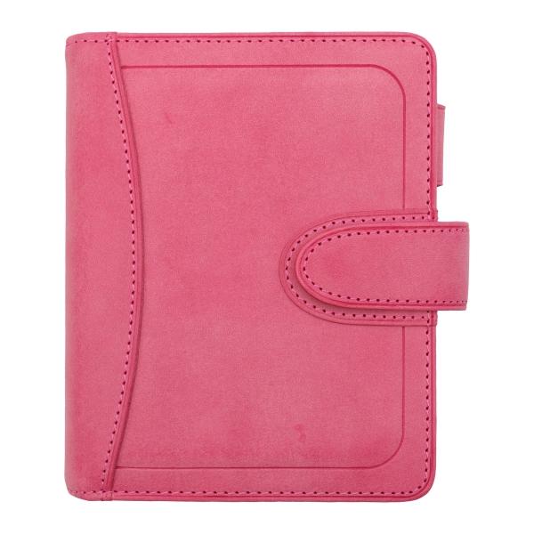 磨くと宝石のような艶が出るロロマレザーを使用した丸くて優しいフォルムが特徴のホックベルトタイプのシステム手帳です。リングは収納力の高い大きいリングを採用。内側のポケットも曲線を描いたデザインになっており、カラーは差し込みタイプで好評だったコ...