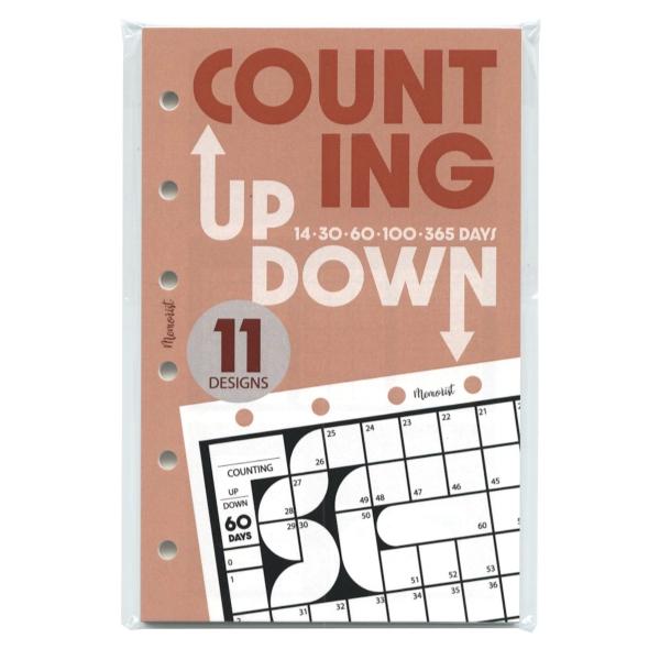 14日、30日、60日、100日、365日のカウントアップ/ダウンを楽しく記録できるリフィルです。各日2~3デザインあり、気分で使い分けられます。・14日(10枚)/30日/60日/100日/365日(各5枚)計30枚入: 30000000...