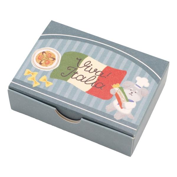 イタリアの風そよぐ、小さなレストランをテーマに、かわいい動物たちのシェフたちがデザインされた『Viva Italia』シリーズのメモです。ギフトボックスのような小箱がかわいい箱入りメモで、2柄40枚のたっぷり80枚入り。使い終わったあとに小...