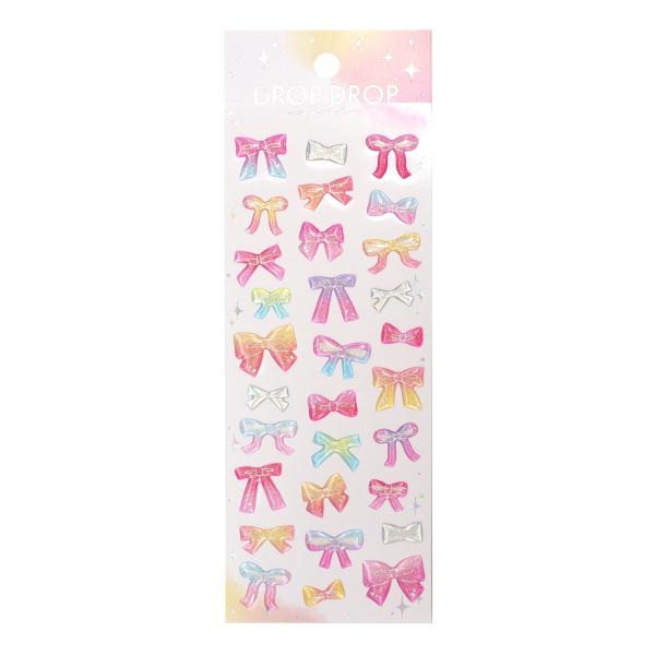 つやつやな光沢がかわいい少し立体的なタイプのシールです。細かいラメ入りの華やかなシールで、手紙がスマホのデコレーションにおすすめです。: 600000026244: 200000005438: