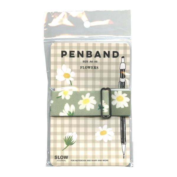 ダイアリーとペンをセットで持ち運ぶ「ペンバンド」です。日記やノートを束ねられる太めのゴム素材でしっかり固定します。アジャスターで長さを調節可能(A6~A5サイズのノートなど可)。対応サイズ:A6からA5主素材 本体:ポリエステル・ポリウレタ...