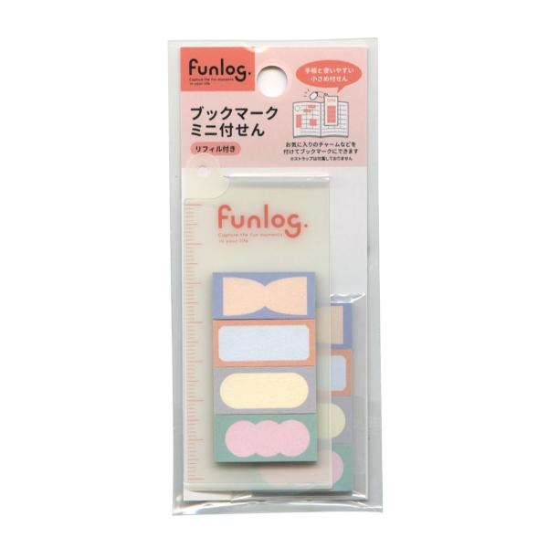 ライフログを楽しむマークスの新ブランド「funlog(ファンログ)」からリフィル付きのブックマークミニ付せんが登場!手帳と使いやすい小さめ付せんです。ケースのホールにチャームを付ければアクセサリーとしても機能します。貼る、書く、整理する。ラ...