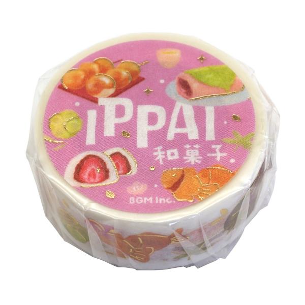 たくさんのモチーフをとにかく「いっぱい」集めたマスキングテープです。かわいい絵柄にきれいな箔押しがされています。幅15mm×長さ5m: 600000026493: 200000005539: