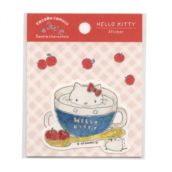 トコロコムギさんとサンリオがコラボしました。サンリオのキャラクターになりきっているコムギアニマルたちが、甘いスイーツの世界で楽しんでいるステッカーです。手帳やノート、スマホケースに貼ったりして使えます。: 600000026517: 200...