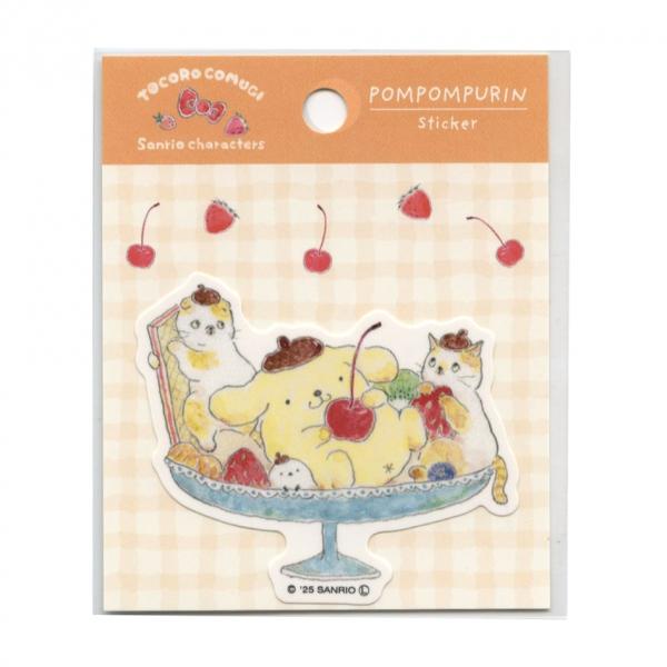 トコロコムギさんとサンリオがコラボしました。サンリオのキャラクターになりきっているコムギアニマルたちが、甘いスイーツの世界で楽しんでいるステッカーです。手帳やノート、スマホケースに貼ったりして使えます。: 600000026517: 200...