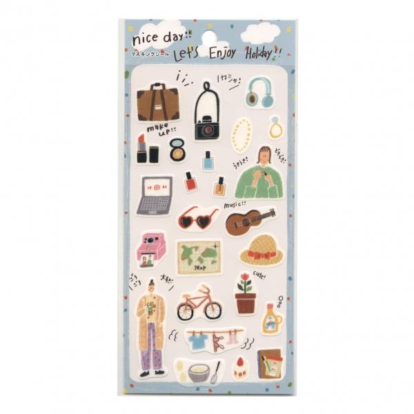 イラストレーターTomatomayu氏のほっこりかわいいマスキングシールです。ほっこりかわいい食べ物やお洋服を中心にしたイラストです。材質:和紙生産国:日本: 600000026544: 200000005556: