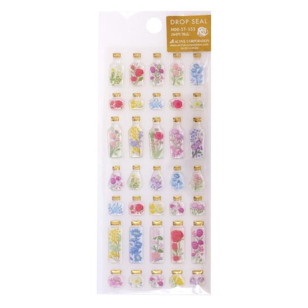 ラメ入りのぷっくり素材と金箔が綺麗でかわいらしい、人気のドロップシールです。手紙のワンポイントとしてお使いいただくのはもちろん、封筒の封緘としてもおすすめです。素材:エポキシ/ラメ/金箔: 600000026632: 200000005603: