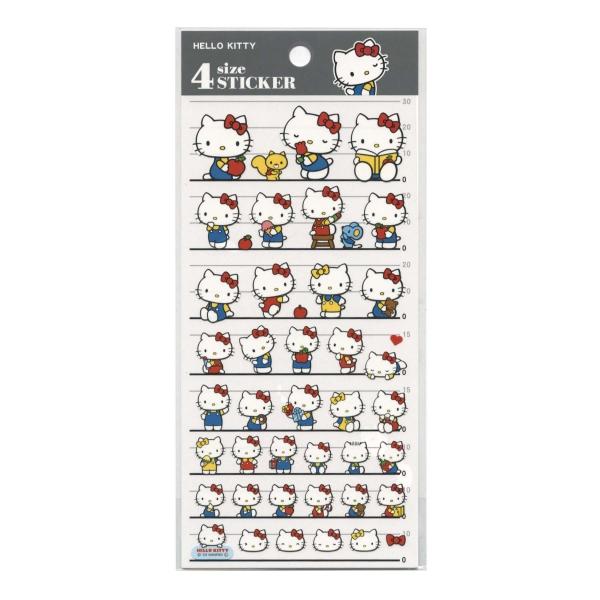 いろんなポーズをしているキャラクターがかわいく、4つのサイズがあるから使いやすいシールです。手帳やノートなど、いろんなシチュエーションで使えて嬉しいサイズ別シールです。生産国：日本: 600000026678: