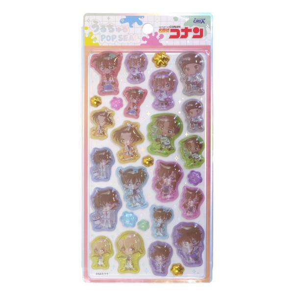 名探偵コナンのうるちゅるシール。ぷっくりとした仕様のかわいらしいシールです。いろんなところに貼って、アイテムをちゅるちゅるさせちゃいましょう♪生産国:中国※6個までメール便可: 600000026816: 200000005696: