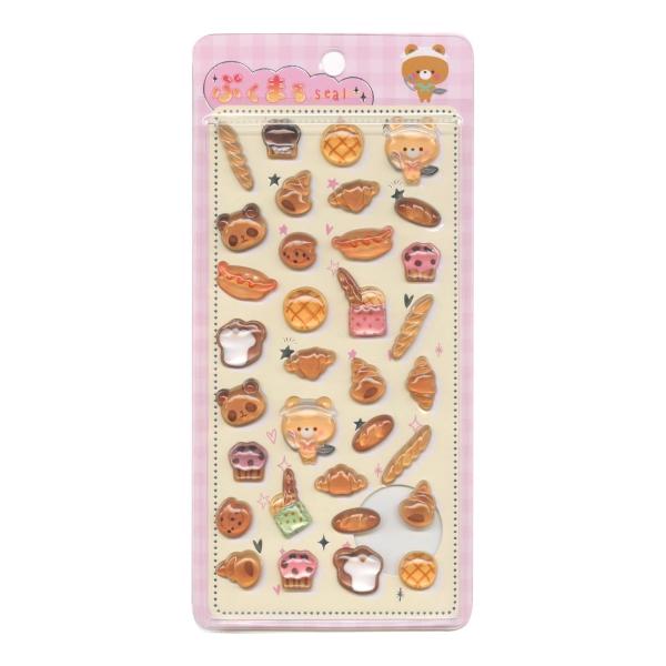 見ているだけで心がなごむ「ぷくまるシール」。立体エポキシ樹脂と型押し加工が生み出すぷっくりとした圧倒的なボリューム感。デザインが2層にプリントされているため、奥行きのあるツヤツヤとした輝きを楽しめます。手帳やノートのデコレーション、ギフトの...