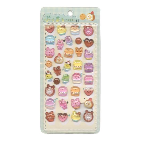 見ているだけで心がなごむ「ぷくまるシール」。立体エポキシ樹脂と型押し加工が生み出すぷっくりとした圧倒的なボリューム感。デザインが2層にプリントされているため、奥行きのあるツヤツヤとした輝きを楽しめます。手帳やノートのデコレーション、ギフトの...
