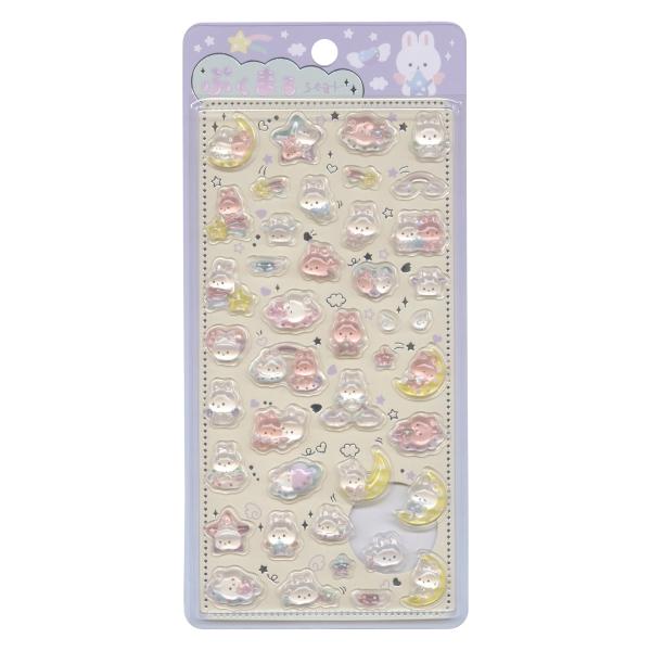 見ているだけで心がなごむ「ぷくまるシール」。立体エポキシ樹脂と型押し加工が生み出すぷっくりとした圧倒的なボリューム感。デザインが2層にプリントされているため、奥行きのあるツヤツヤとした輝きを楽しめます。手帳やノートのデコレーション、ギフトの...