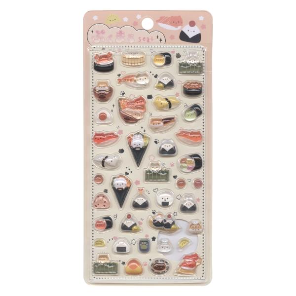 見ているだけで心がなごむ「ぷくまるシール」。立体エポキシ樹脂と型押し加工が生み出すぷっくりとした圧倒的なボリューム感。デザインが2層にプリントされているため、奥行きのあるツヤツヤとした輝きを楽しめます。手帳やノートのデコレーション、ギフトの...