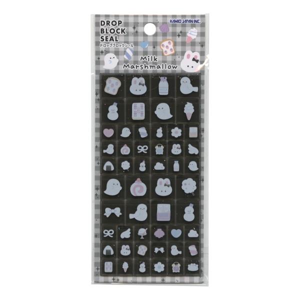 懐かしくって新しいブロックタイルみたいなシールです。立体的な四角い樹脂素材のシールパーツ!好きな部分を自分ではさみでカットできます。スマホケースなどのデコレーションにもおすすめです。生産国:中国シールサイズ:129×64(mm): 6000...