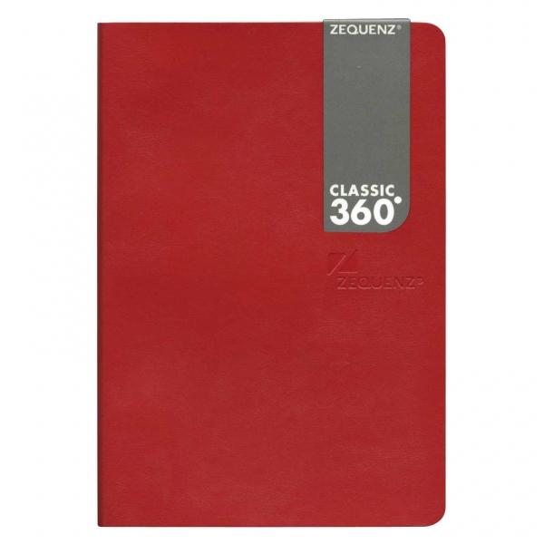優れた柔軟性により、360度開くことを可能にした画期的ノート「ZEQUENZ 360/ジークエンス」です。特別な接着剤を使用して紙を綴じているため、ノートを丸めたり、360度折り返しても剥がれ落ちることがありません。表紙には上質なポリウレタ...