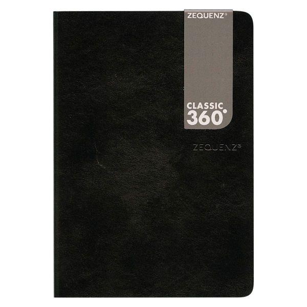 優れた柔軟性により、360度開くことを可能にした画期的ノート「ZEQUENZ 360/ジークエンス」です。特別な接着剤を使用して紙を綴じているため、ノートを丸めたり、360度折り返しても剥がれ落ちることがありません。表紙には上質なポリウレタ...