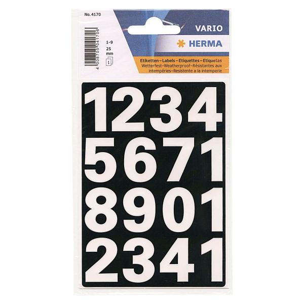 防水仕様のシールです。屋外での使用にも便利です。※シールは、数字の形に切り抜かれています0：横約20mm、縦約25mm　1：横約10mm、縦約25mm2：横約18mm、縦約26mm　3：横約19mm、縦約26mm4：横約19mm、縦約25m...