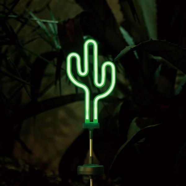 dt-nb-0543ct DULTON ダルトン ソーラー ネオン ライト カクタス NB-0543CT SOLAR NEON LIGHT CACTUS 4997337086899
