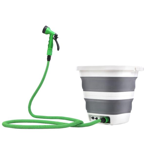 【大容量19Lタンクで給水の手間をカット】一度の給水で大容量19L！家中やアウトドアの洗浄もこれ一台でストレスフリー！【最大45分間の連続使用でパワフル持続】フル充電で最大45分の連続使用が可能。ベランダの掃除からガーデニング、キャンプの後...