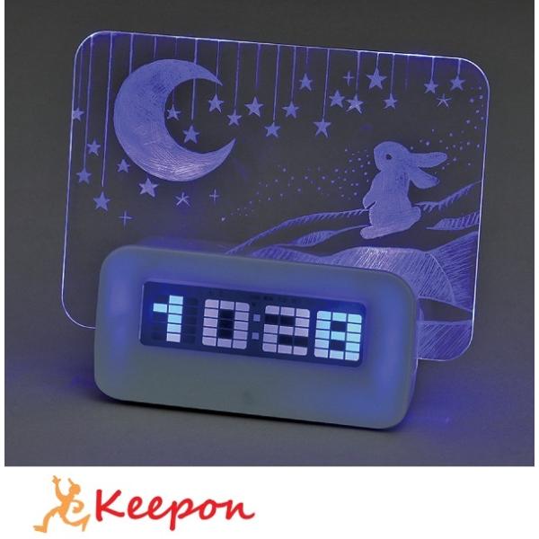 実用性のあるオリジナルライトスクラッチ時計がつくれる！便利な多機能デジタル時計！※作品制作にはニードルが必要です。単4電池3本付セット内容時計本体（106x52x64mm）x1、透明板（140x100x厚み2.4mm）x1、USB/DC5V...