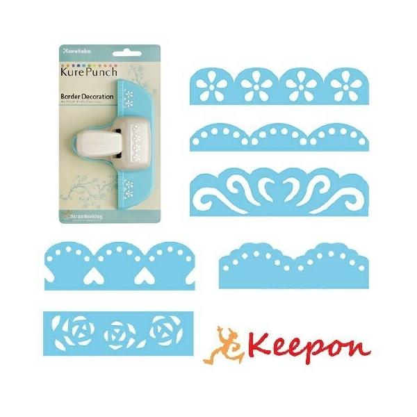 ペーパーの端を、楽しい形にカットできる！ 底部に印刷されている柄に合わせて抜くだけで、簡単にボーダー柄を作ることができます。商品サイズ：W98×H160×D61mm適正用紙厚：コピー用紙2枚程度※お届けする商品が写真と異なる場合がございます。