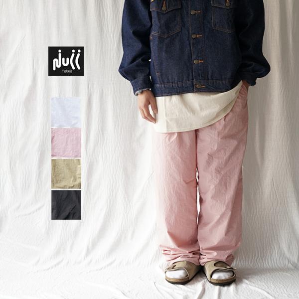 NULL TOKYO (ヌルトウキョウ)NULL THE SHAKAヌルザシャカNULL TOKYOよりNULL THE SHAKAです。新作のイージーパンツです。今までリリースされたアイテムとは打って変わって、シンプルなデザインのパンツで...