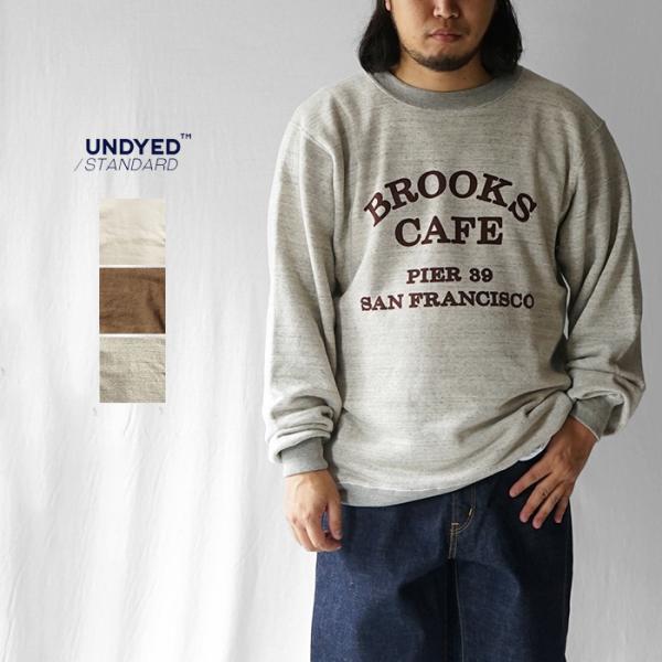 UNDYED STANDARD (アンダイドスタンダード)SWEAT CREWスウェットクルー UNDYED STANDARDよりSWEAT CREWです。生地ブランドである「UNDEYD」が開発したSALLY FOX” COLORED O...
