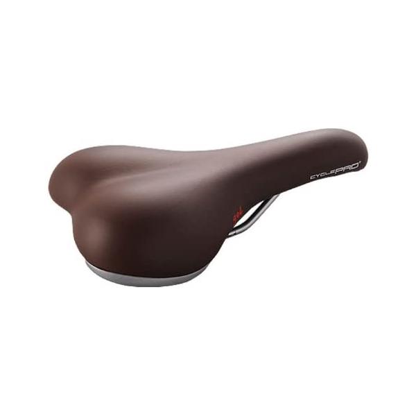 ■カラー：ブラウン■素材：スチール■サイズ：?29.5 x 17.5 x 8.3 cm■重さ：480 g■スポーツバイク入門用にぴったりなGEL入りのコンフォートサドル■局部の痛みを軽減する、優れたクッション性。■スチールレール