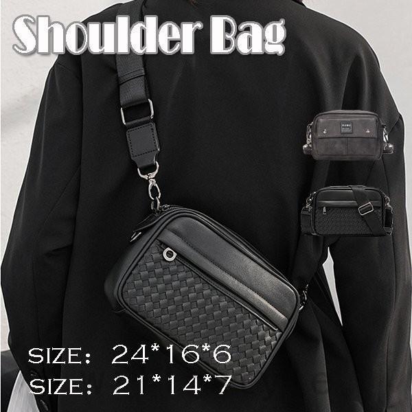 ショルダーバッグ メンズ 小さい 革 ミニバッグ メッセンジャーバッグ 斜めがけバッグ小さめ素材：PUレザー寸法：K3979（縦16x 横24x マチ6cm） 20103（縦14x 横21x マチ7cm）カラー：グレー、ブラックバッグ内部構...