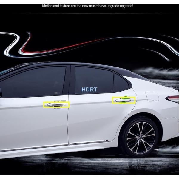 "◆適合車種：カムリ70系 X/G/WS◆適合年式：2017年7月フルモデルチェンジ後〜◆商品内容：新品/4PCS◆取付方法：両面テープ加工済み"※当商品は海外からの発送となります。ご注文から発送まで 約3〜7日程お時間をいただきます。また...